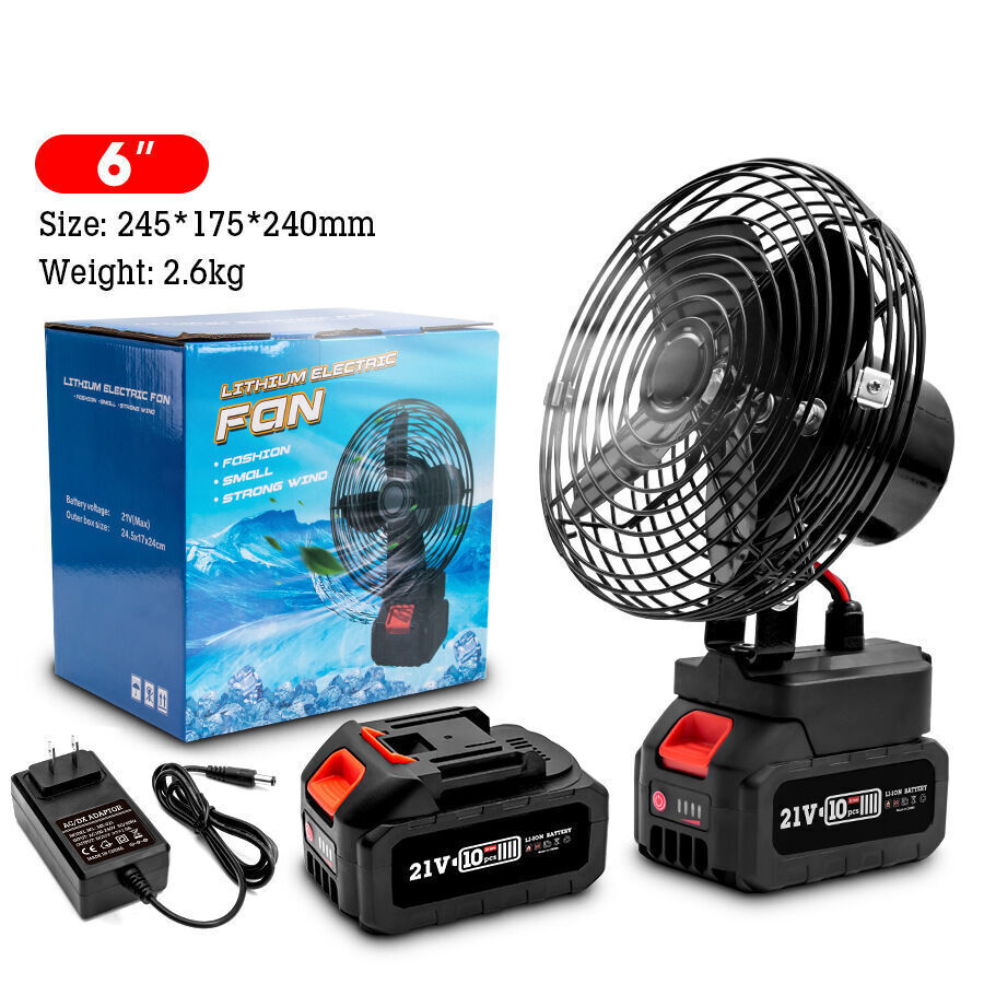 Buy Wholesale China Outdoor Camping Rechargeable Lithium Electric Fan ...