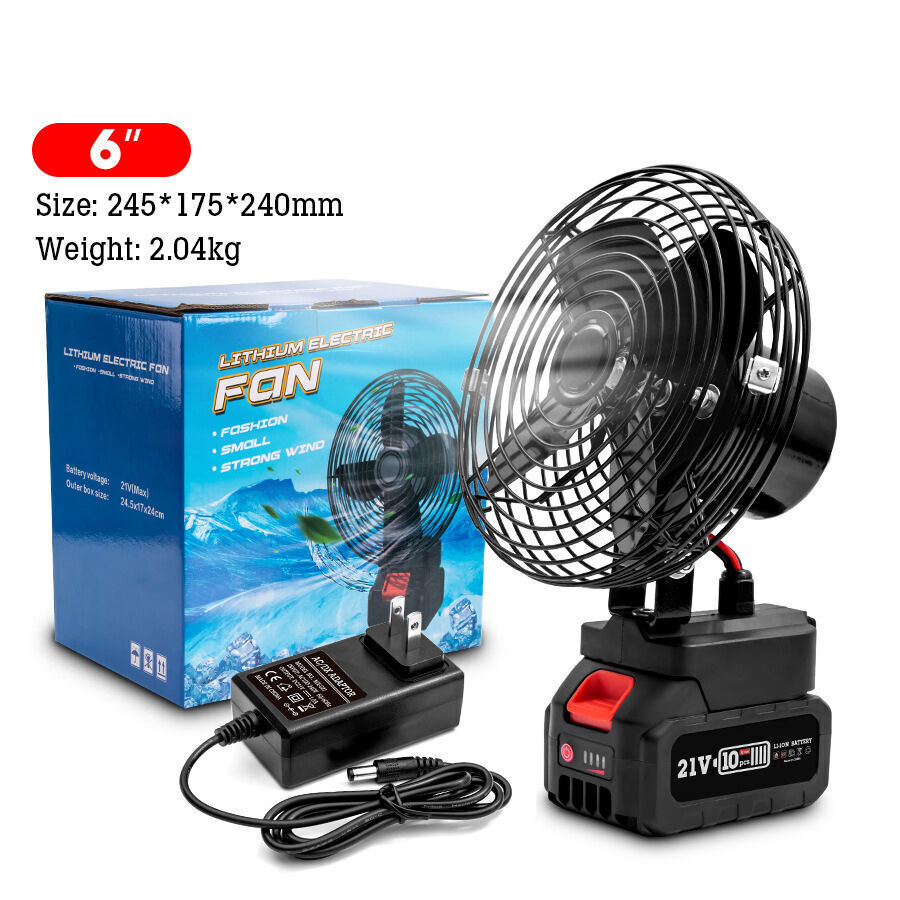 Cordless Power Portable Lithium Battery Camping Outdoor Rechargeable ...