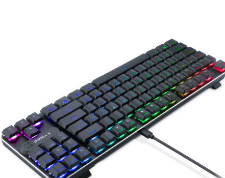 Mechanical Gaming Keyboard For Laptop Wired Waterproof Gaming ...