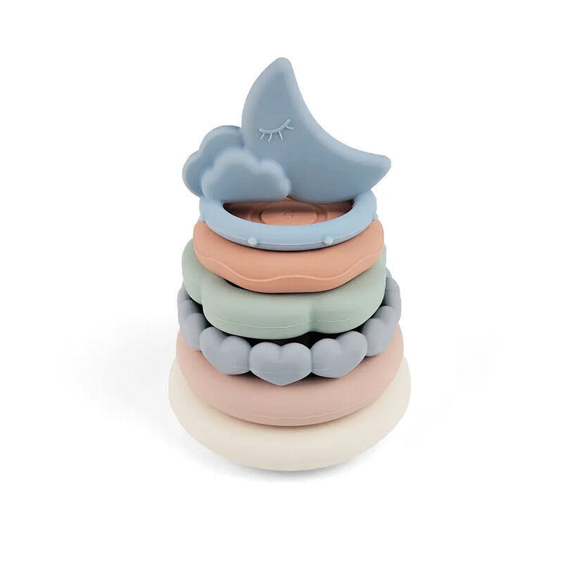 Food Grade The First Year Early Learning Toy Stacking Ring Silicone ...