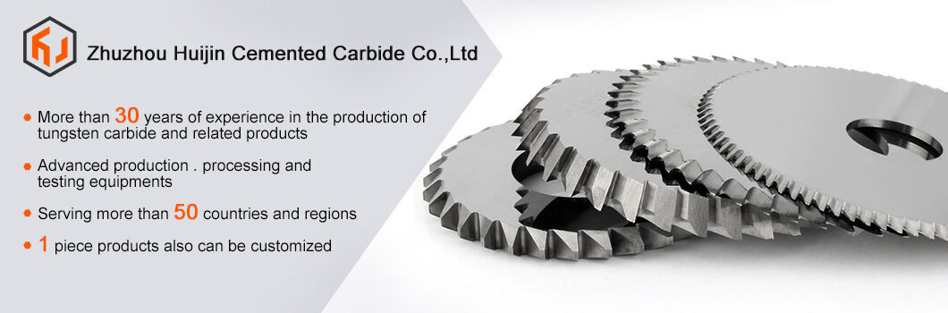Solid Tungsten Carbide Circular Saw Blade Milling Cutter Slitting Saw ...