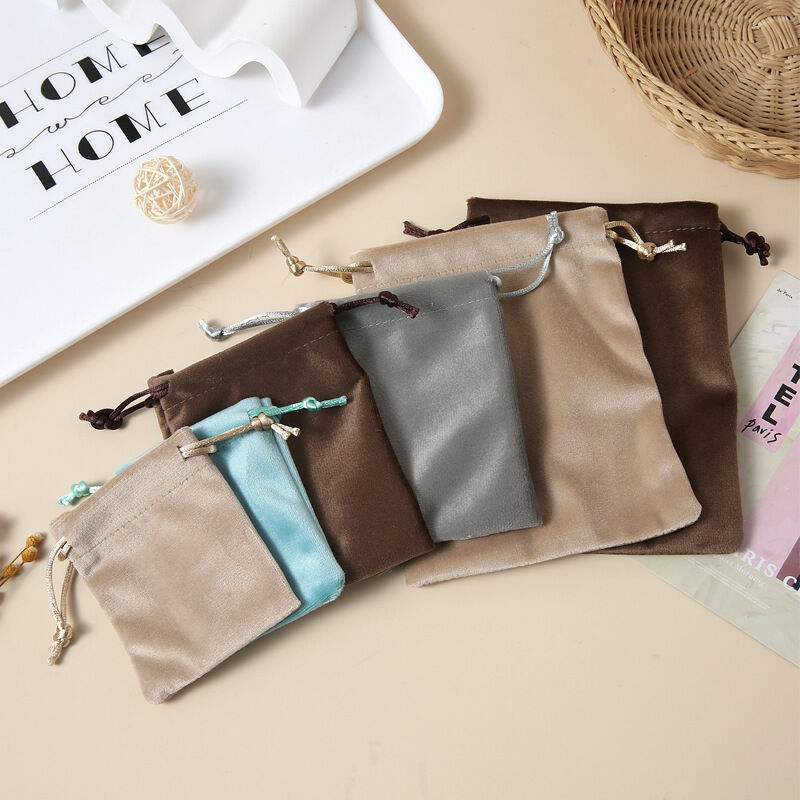 Buy Wholesale China Oem Logo Silk Velvet Drawstring Gift Pouches Mix ...