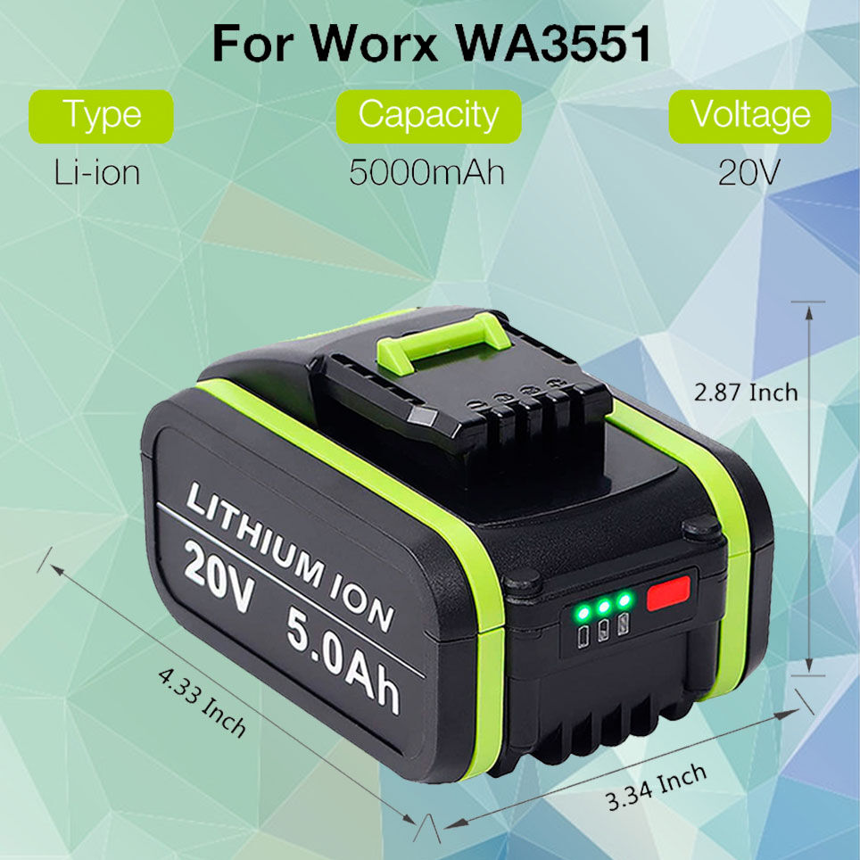 Buy Wholesale China 20v Rechargeable Lithium Battery Replacement For ...