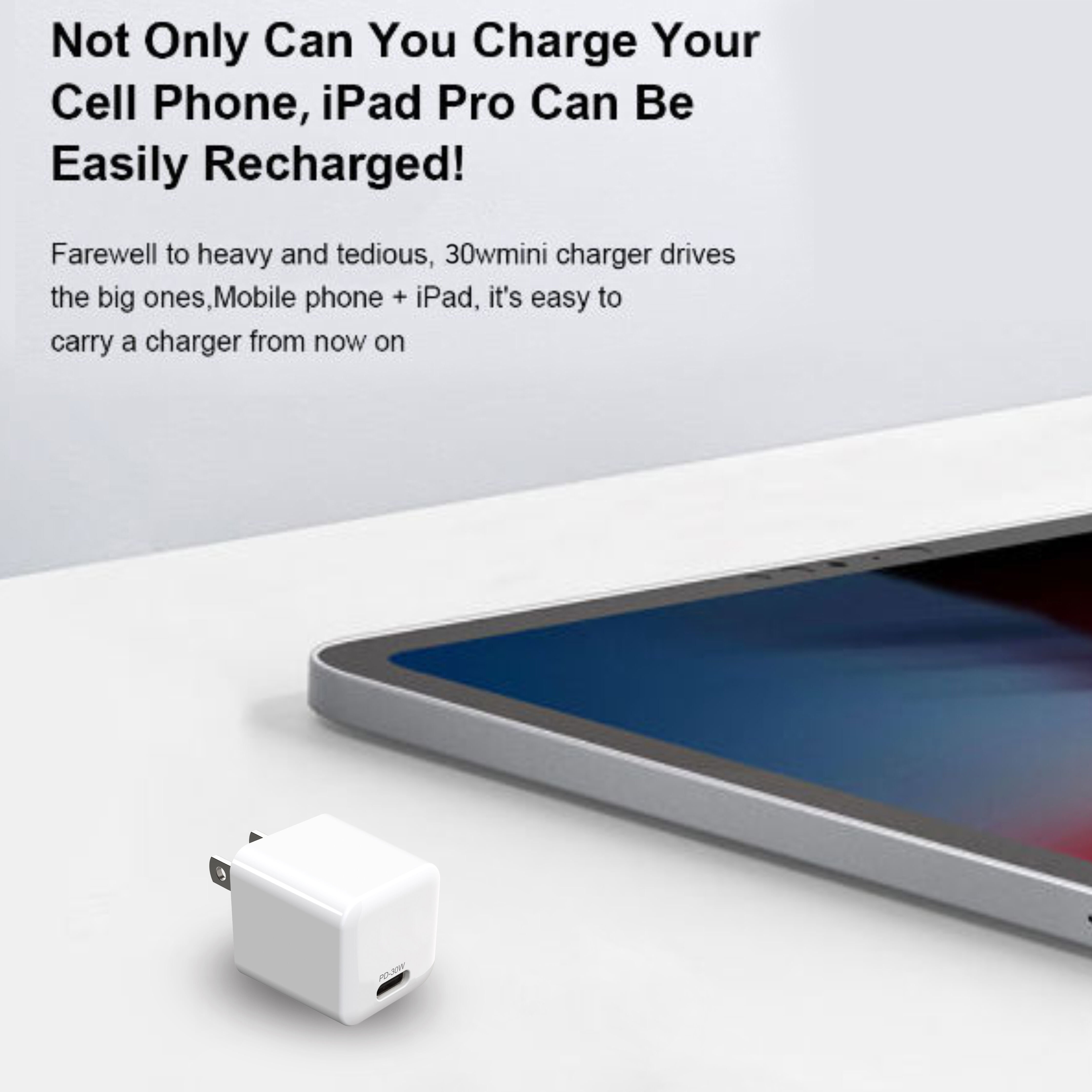 Buy Wholesale China Pd 30w Wall Charger For Phone/laptop/ipad/earphone ...