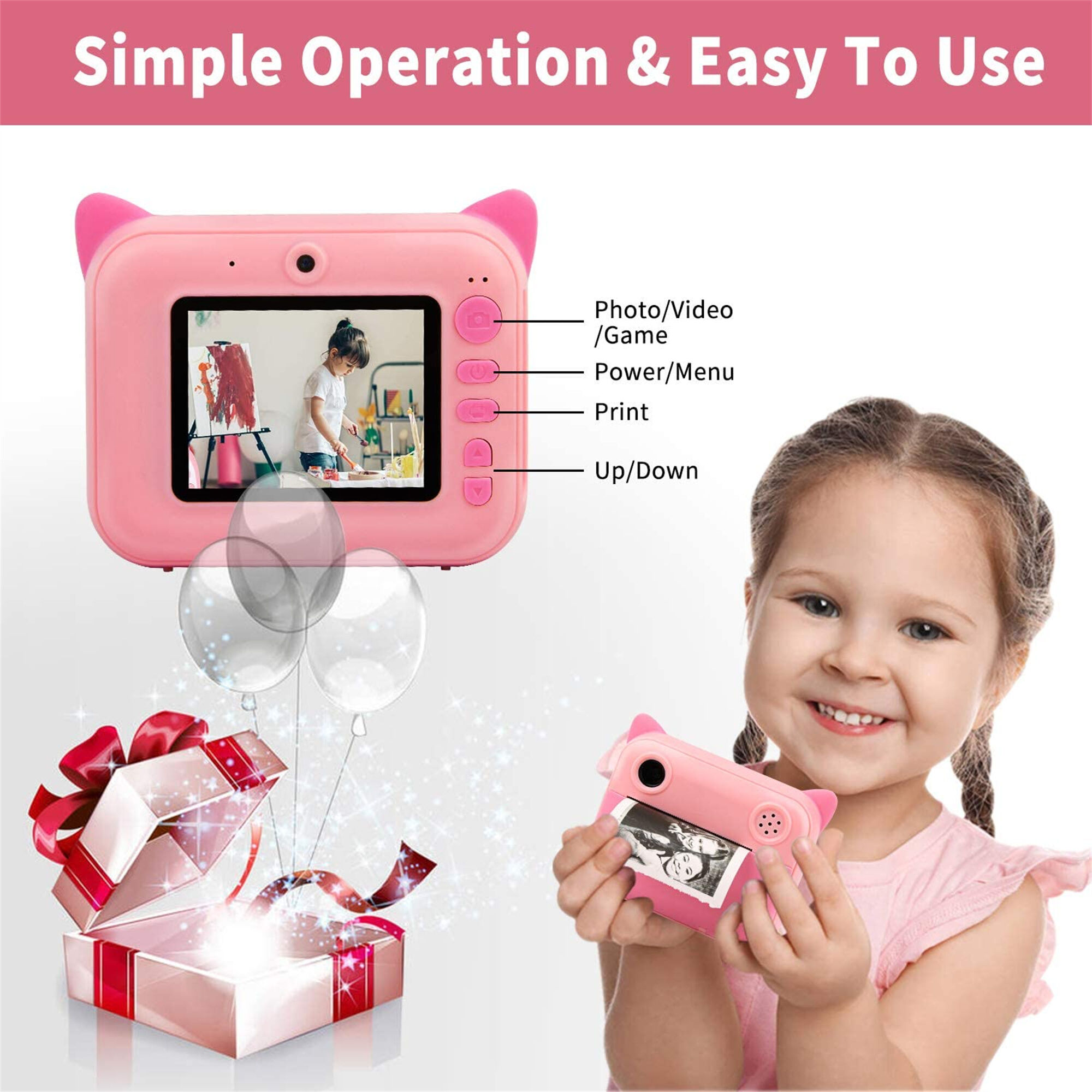 Buy Wholesale China Manufacturer Newest Instanrt Kids Print Camera ...