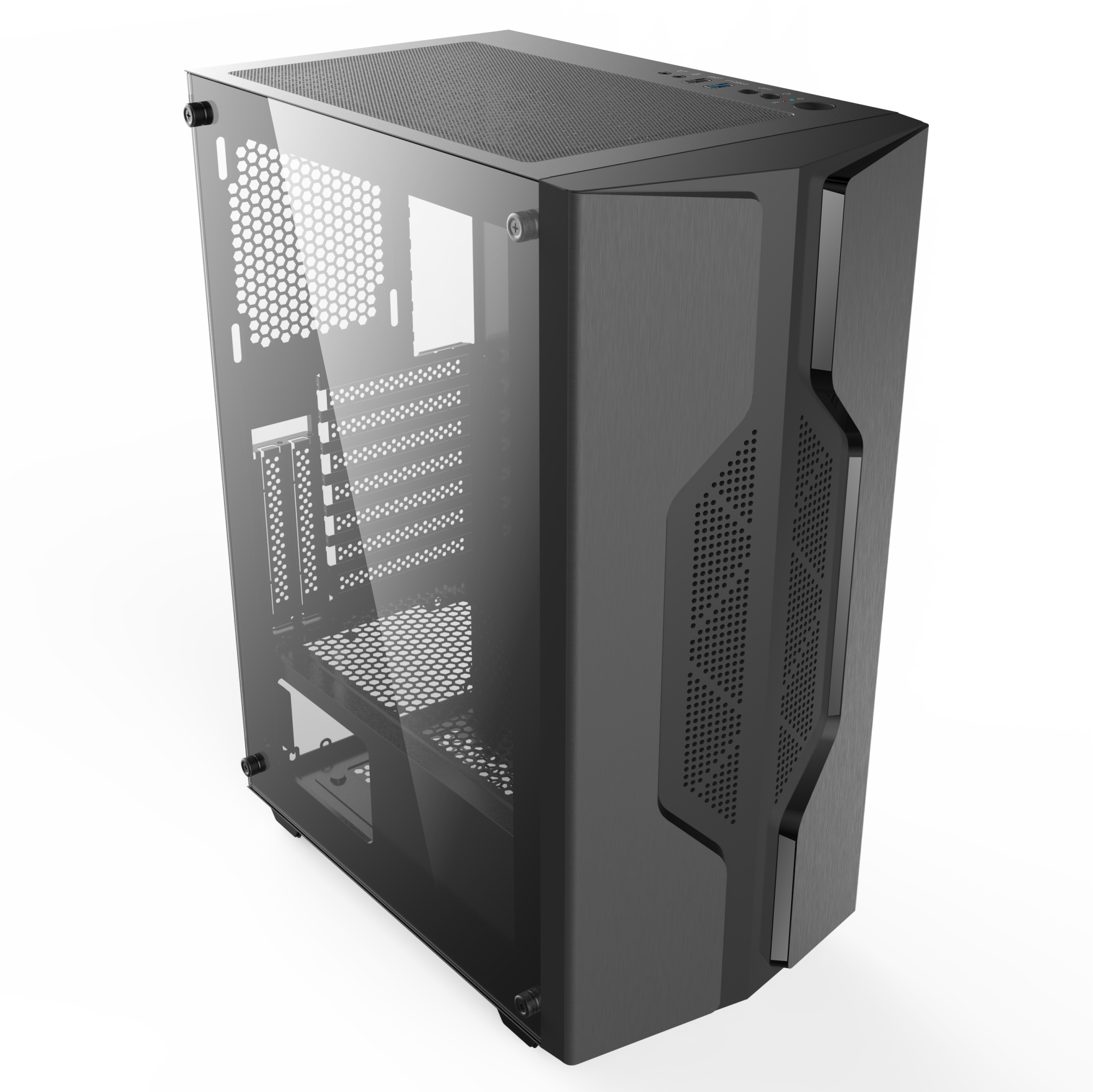 Atx Factory Game Case Pc Cabinet Desktop Oem Computer Case, Office Case ...