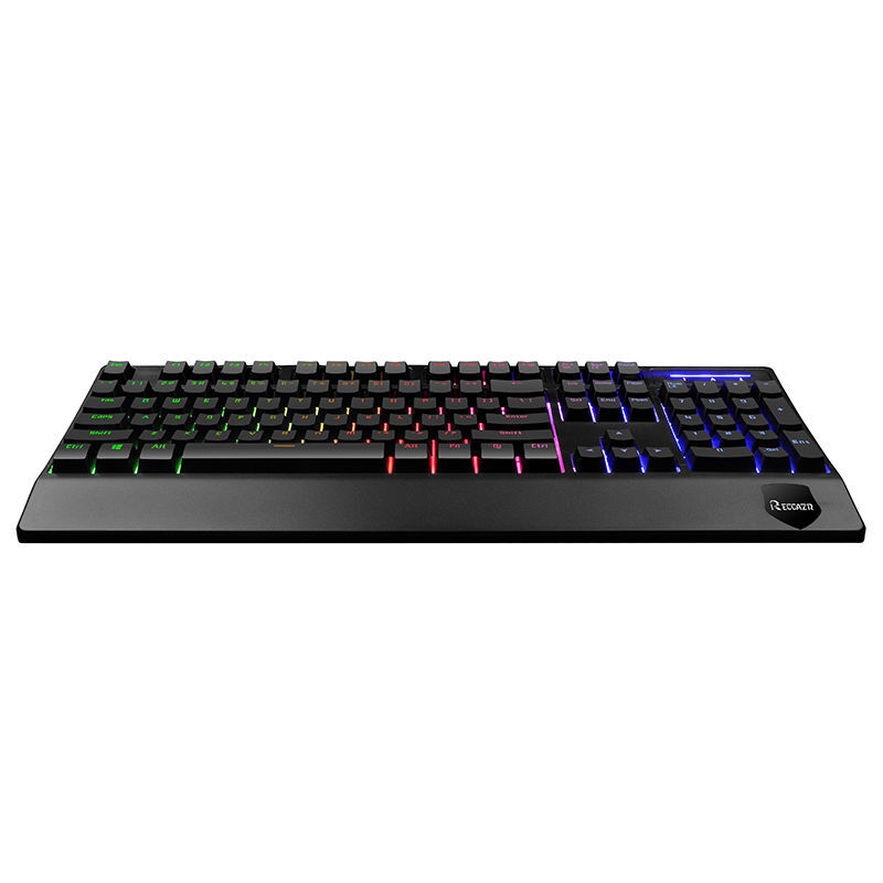 Reccazr Mf-100 Rainbow Backlit Mechanical Hand Feeling Gaming Keyboard ...