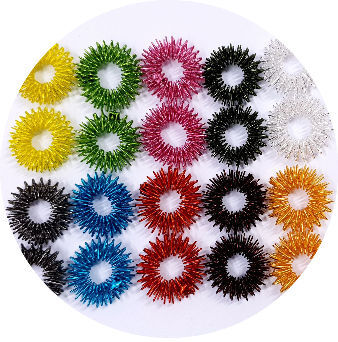 Buy Wholesale India Acupressure Sujok Ring Beautiful Colors Indian ...