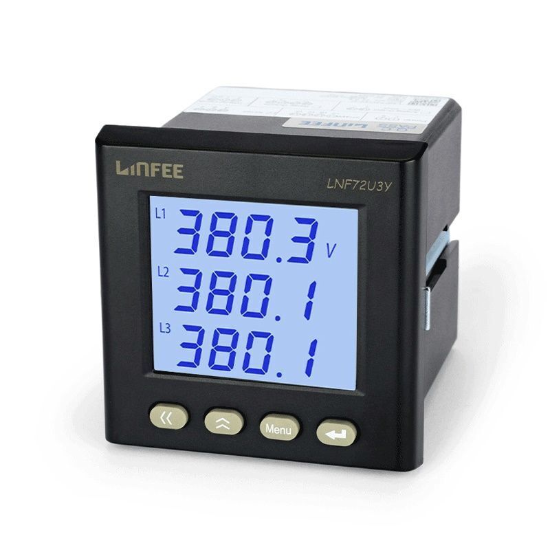 Buy Wholesale China Elecnova Three Phase Ac Programmable Panel Mounted Voltmeter Lcd Display ...