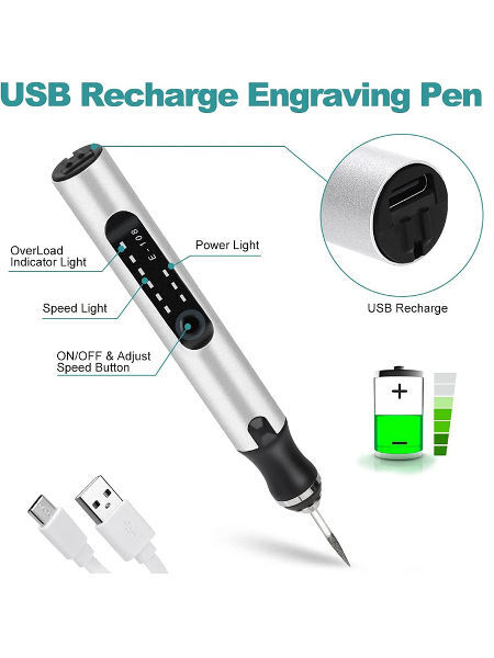 Buy Wholesale China High Quality Usb Charging Engraving Pen Electric ...