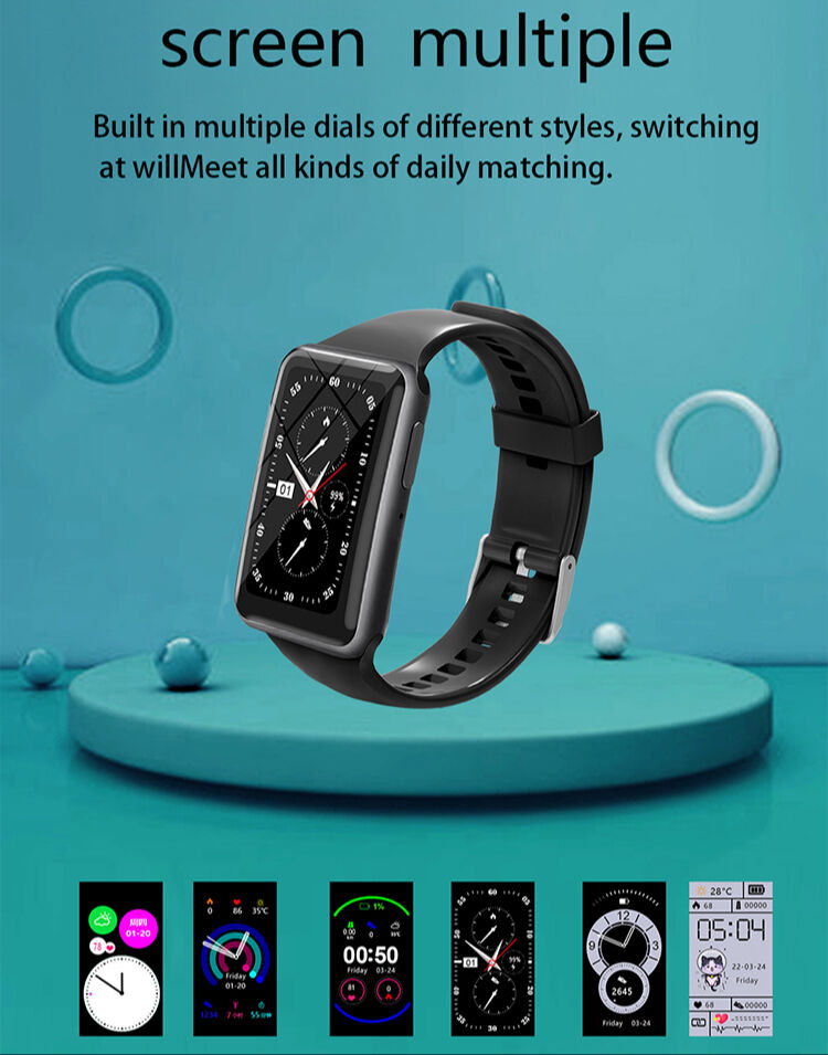 1.47 Inch Bt Calling C6 Plus Smart Band Smart Watch Heart Rate Monitor Blood Pressure Fitness ...