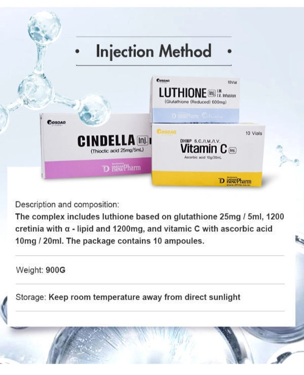 Buy Wholesale China Luthione + Cindella + Vitamin C High - Quality ...