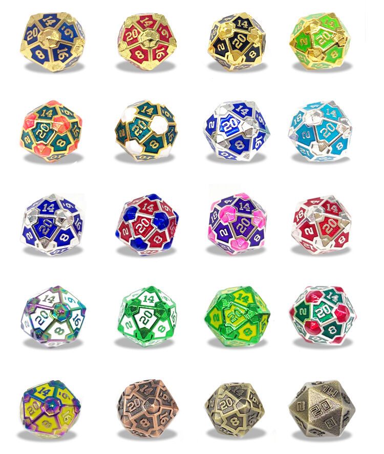 Buy Wholesale China Resin + Metal Hollow Dice Flashing Resin Dice Kit ...