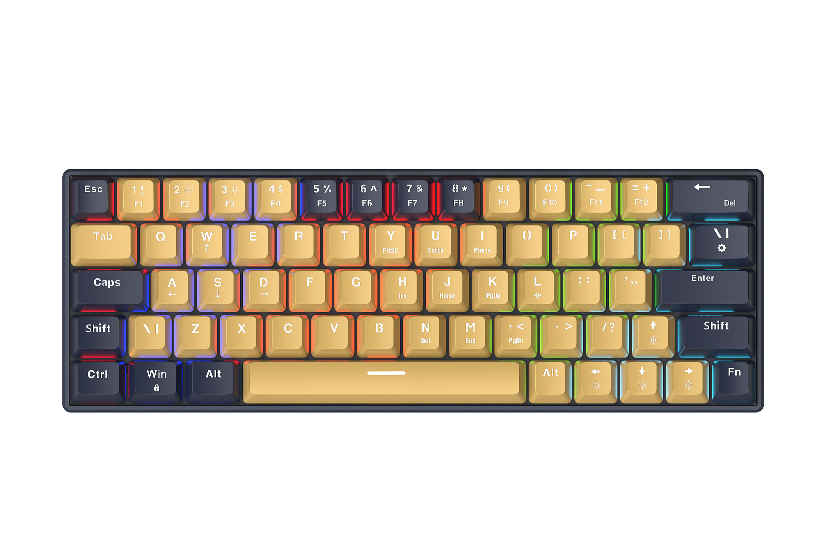 Buy Wholesale China 64 Keys Ultra Compact Mechanical Keyboard From ...