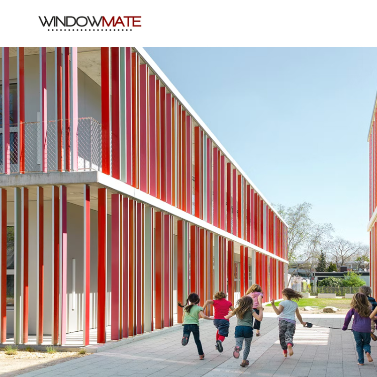 6063 T5 Aluminum Extrusion Blade Louver Panels For Sun Shade - Explore ...