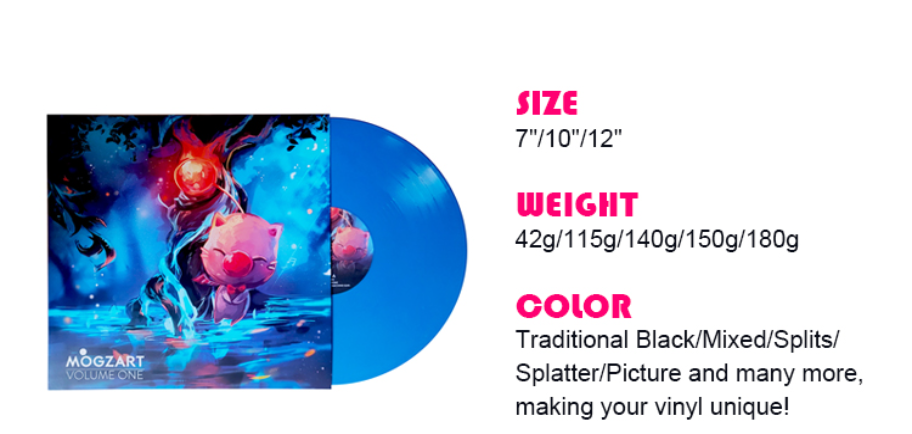 Free Sample Vinyl Record Manufacturing Factory Price Pressing Coloured ...