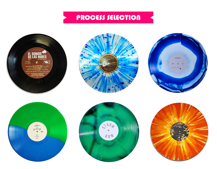 Free Sample Vinyl Record Manufacturing Factory Price Pressing Coloured ...