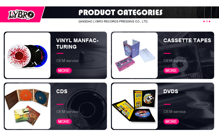 Free Sample Vinyl Record Manufacturing Factory Price Pressing Coloured ...