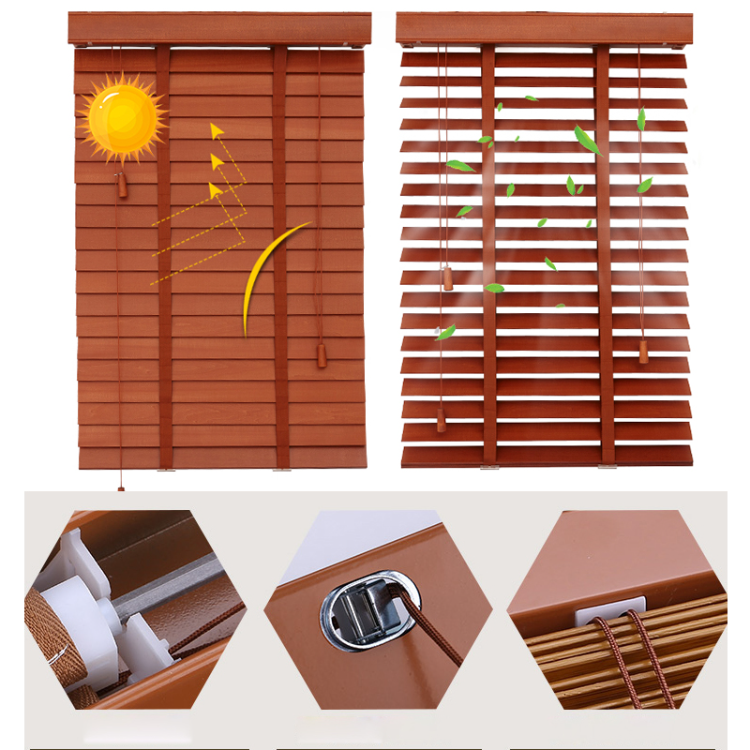 Bulk Buy China Wholesale Customized 50mm Solid Timber Wood Slats Window ...