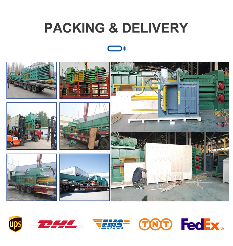 Waste Paper Recycling Vertical Bulk Bag Clothes Bales Packing Manual ...