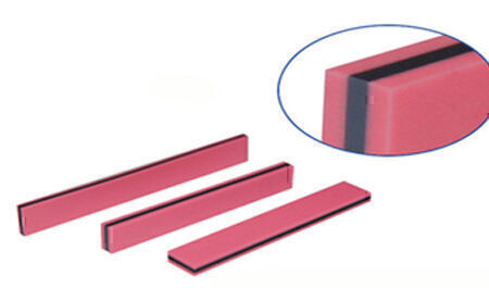 Customized Transparency Pink Blue Conductive Zebra Strip Zebra Connector Between Lcd And Pcb ...