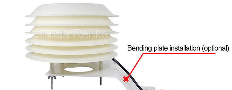 Low Cost Weather Station Sensors Ip68 Protection Solar Radiation Shield ...