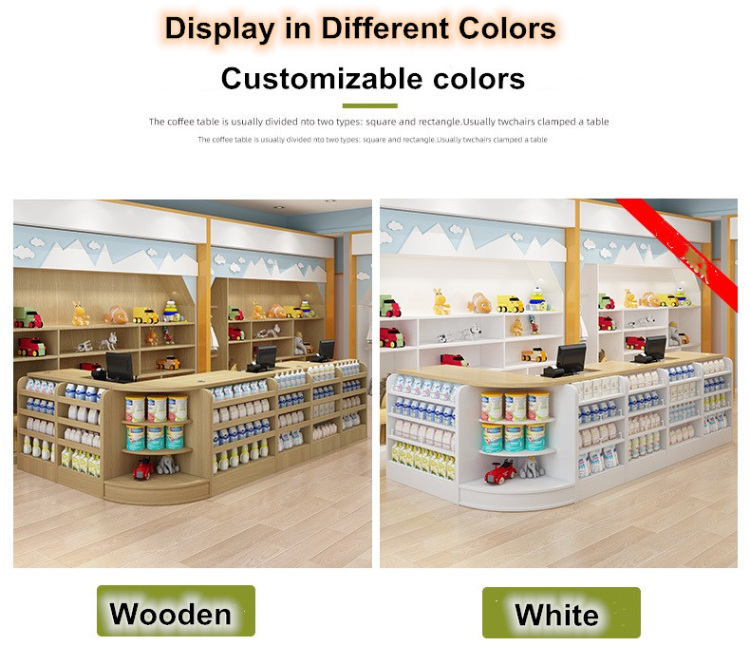 Grocery Marble Table Top Checkout Counter Cashier Desk Fireproof And ...