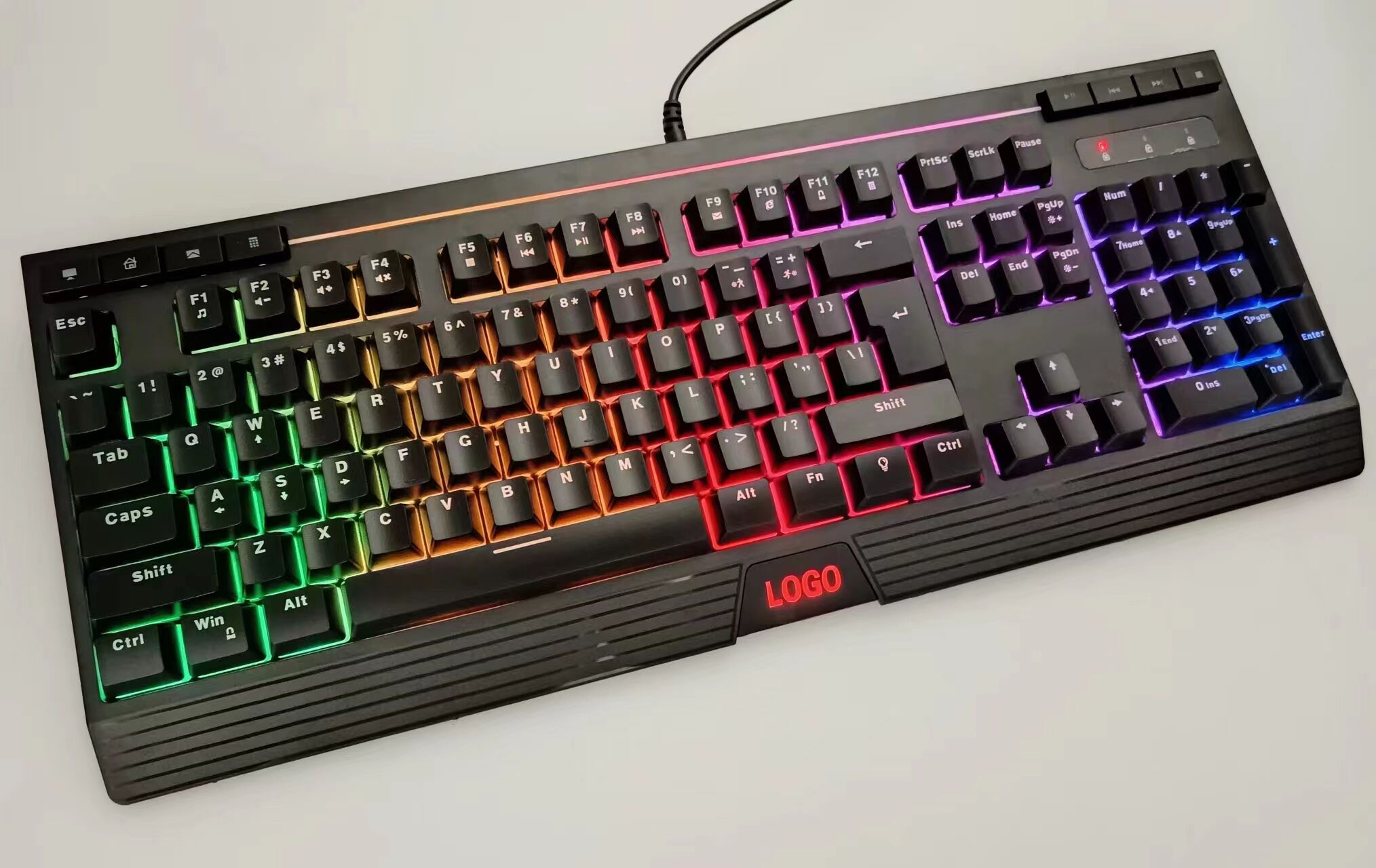 Buy Wholesale China Led Wired Gaming Keyboard Standard Keyboard For Pc ...