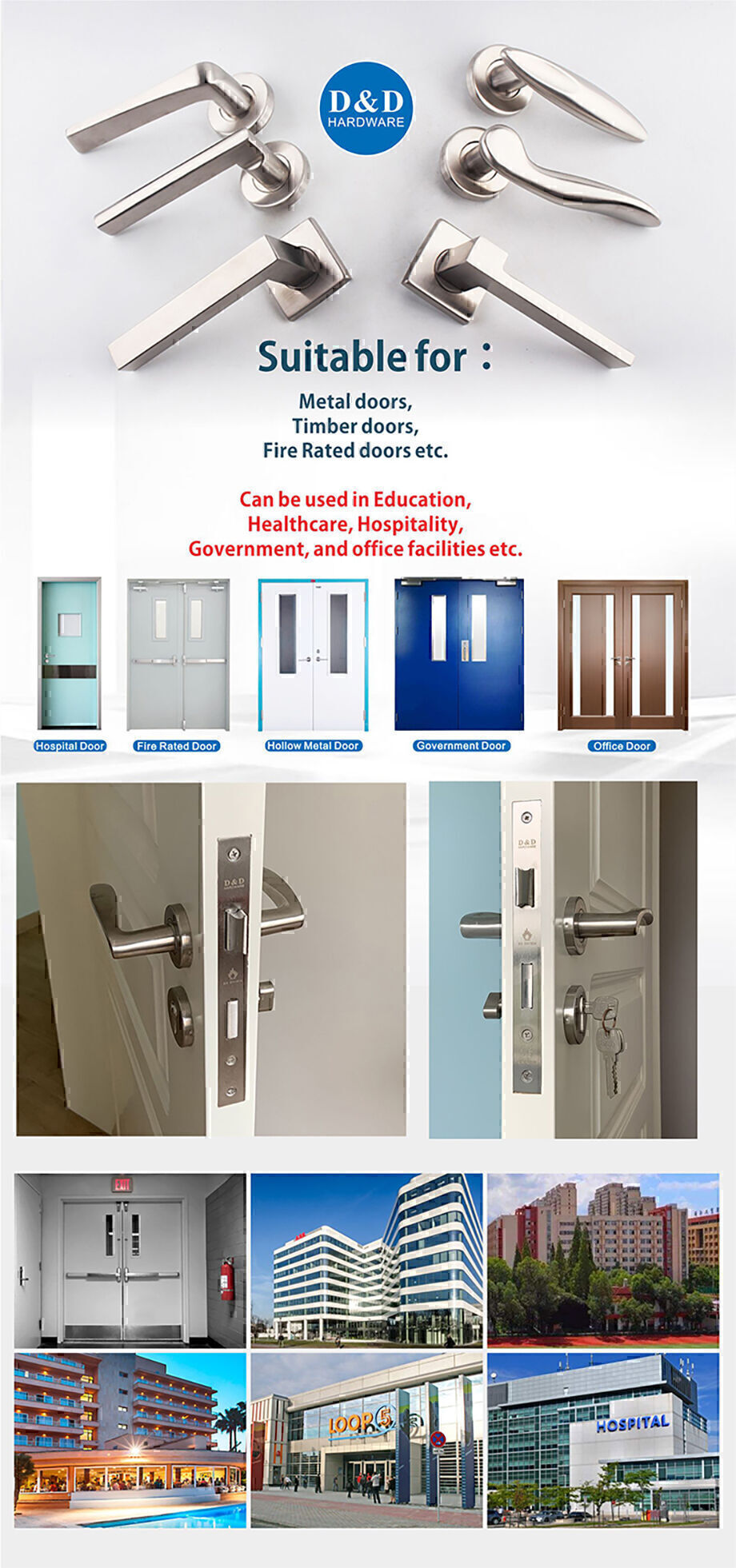 Buy Wholesale China Famous Brand Industrial Door Handles Germany Style ...