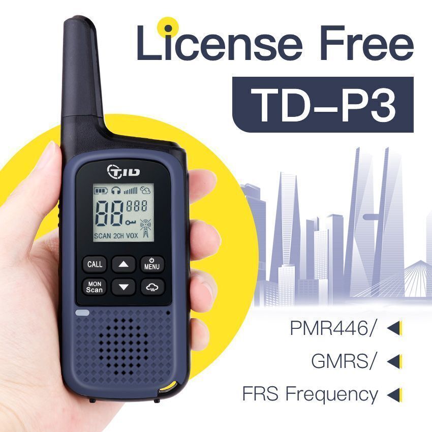 Buy Wholesale China Tid 2w Long Range Two Way Radio Free License Walkie ...