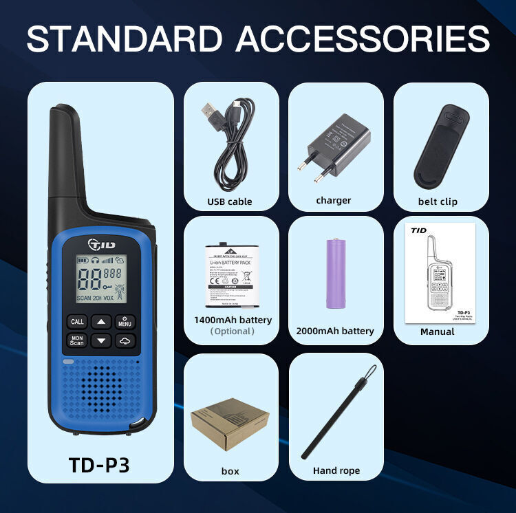 Buy Wholesale China Tid 2w Long Range Two Way Radio Free License Walkie ...