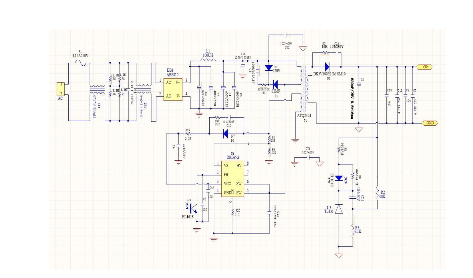 Buy Wholesale China Dk065g Gan Ic Chips Pcba Circuit Design Solutions For Wall Charger Usb-c ...