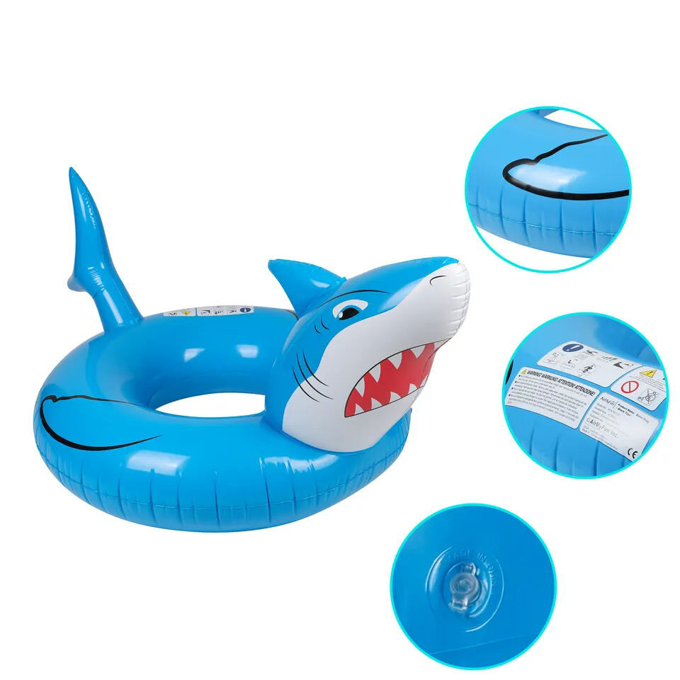 Buy Wholesale China Pool Float, Pvc Giant Shark Float Swim Ring For Adults & Inflatable Swim ...