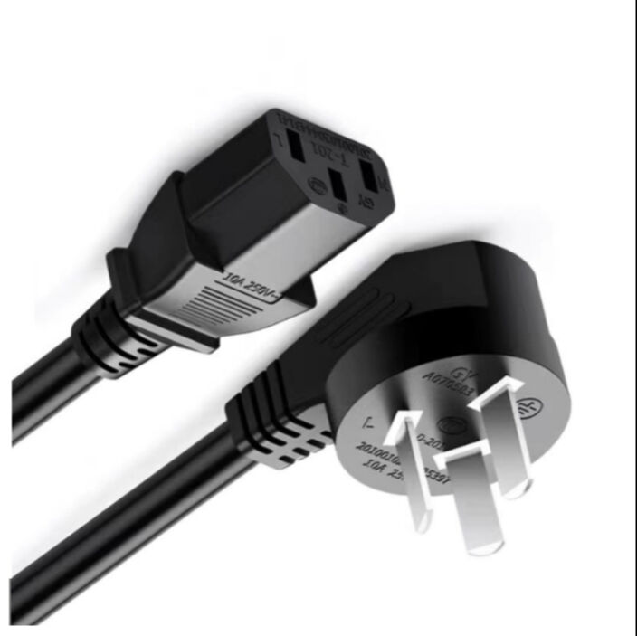 Buy Wholesale China 3-core Pure Copper Gb Three-plug Power Cord 1.5m Ac ...