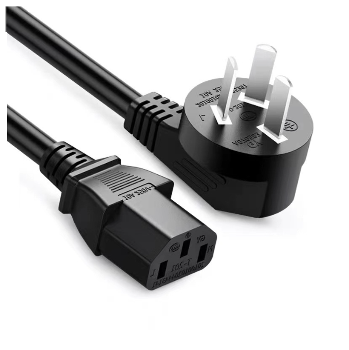 Buy Wholesale China 3-core Pure Copper Gb Three-plug Power Cord 1.5m Ac ...