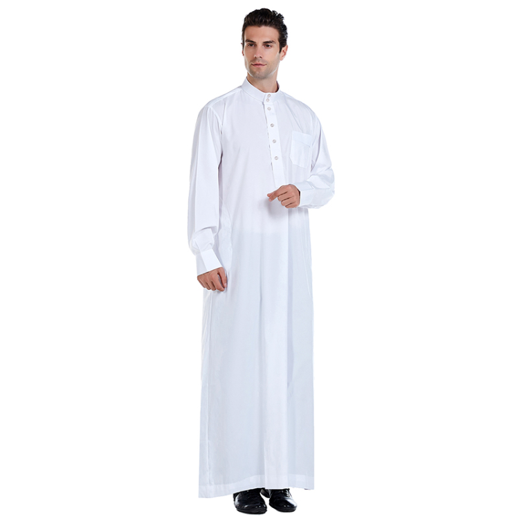 Wholesale Moroccan Mens Jubba Thawb Thobe Kaftan Islamic Dress Arab Men ...
