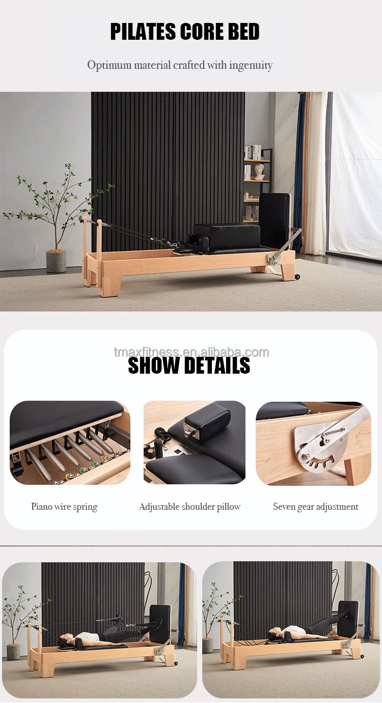 Buy Wholesale China Tmax Solid Wood Maple 5-piece Set Pilates Equipment ...