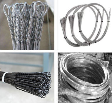 Buy Wholesale China Oem 12'' Double Loop Pvc Coated Wire Ties & Double ...