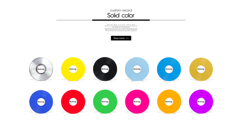 7 10 12 Inch Custom Packaging Sleeves Jacket Color Vinyl Records Vinyl ...