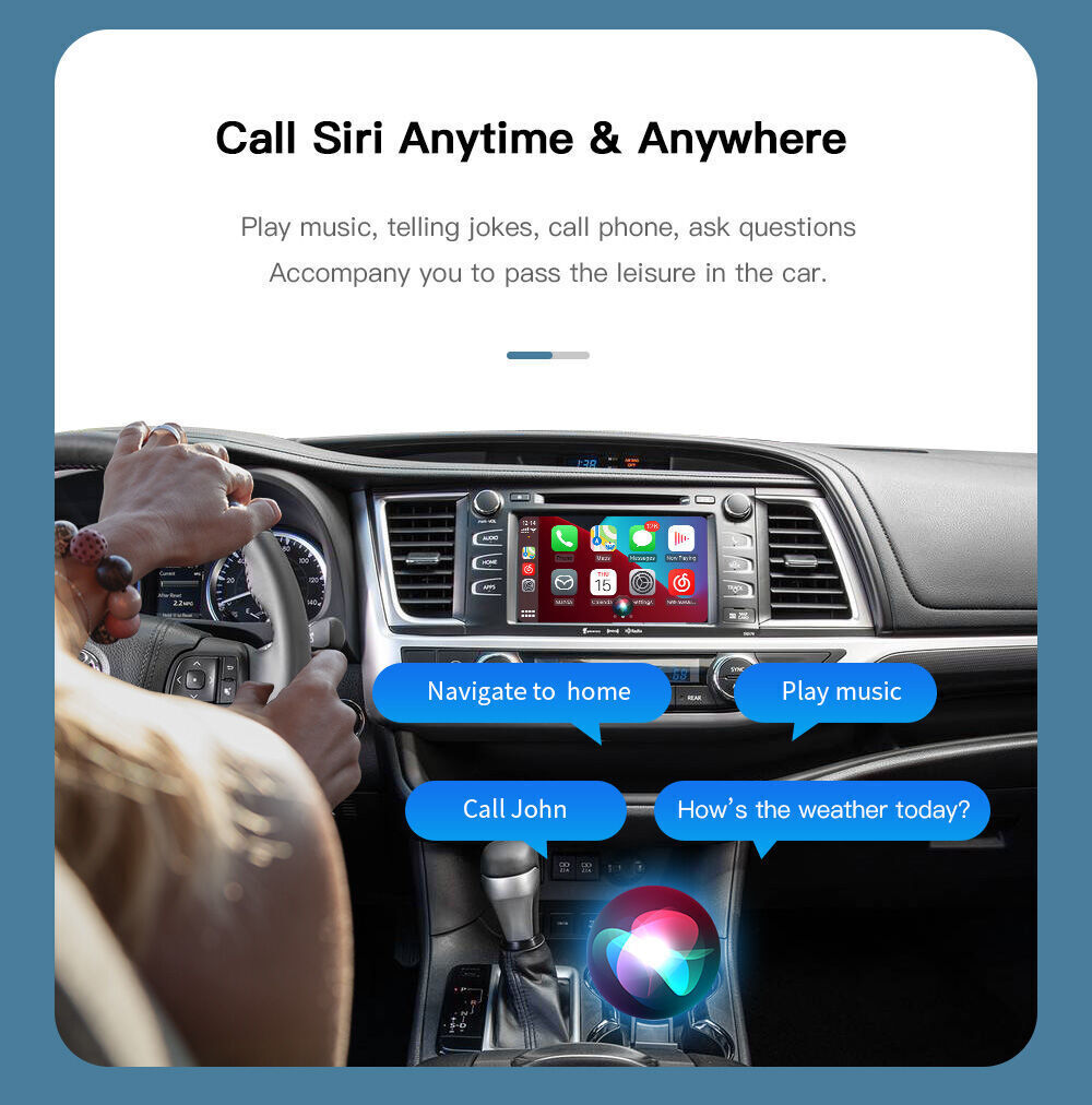 Buy Wholesale China Wireless Carplay For Toyota 2014-2019 Highlander ...