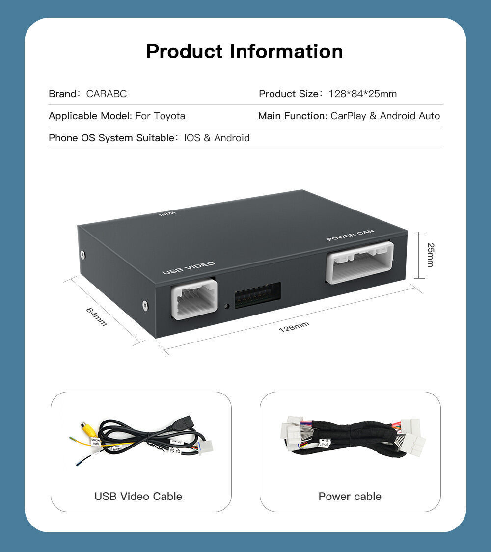 Buy Wholesale China Wireless Carplay For Toyota 2014-2019 Highlander ...