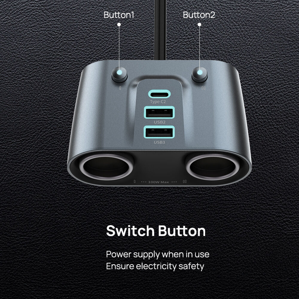 Buy Wholesale China 147w High-power Output, Multi-ports In Car Usb ...