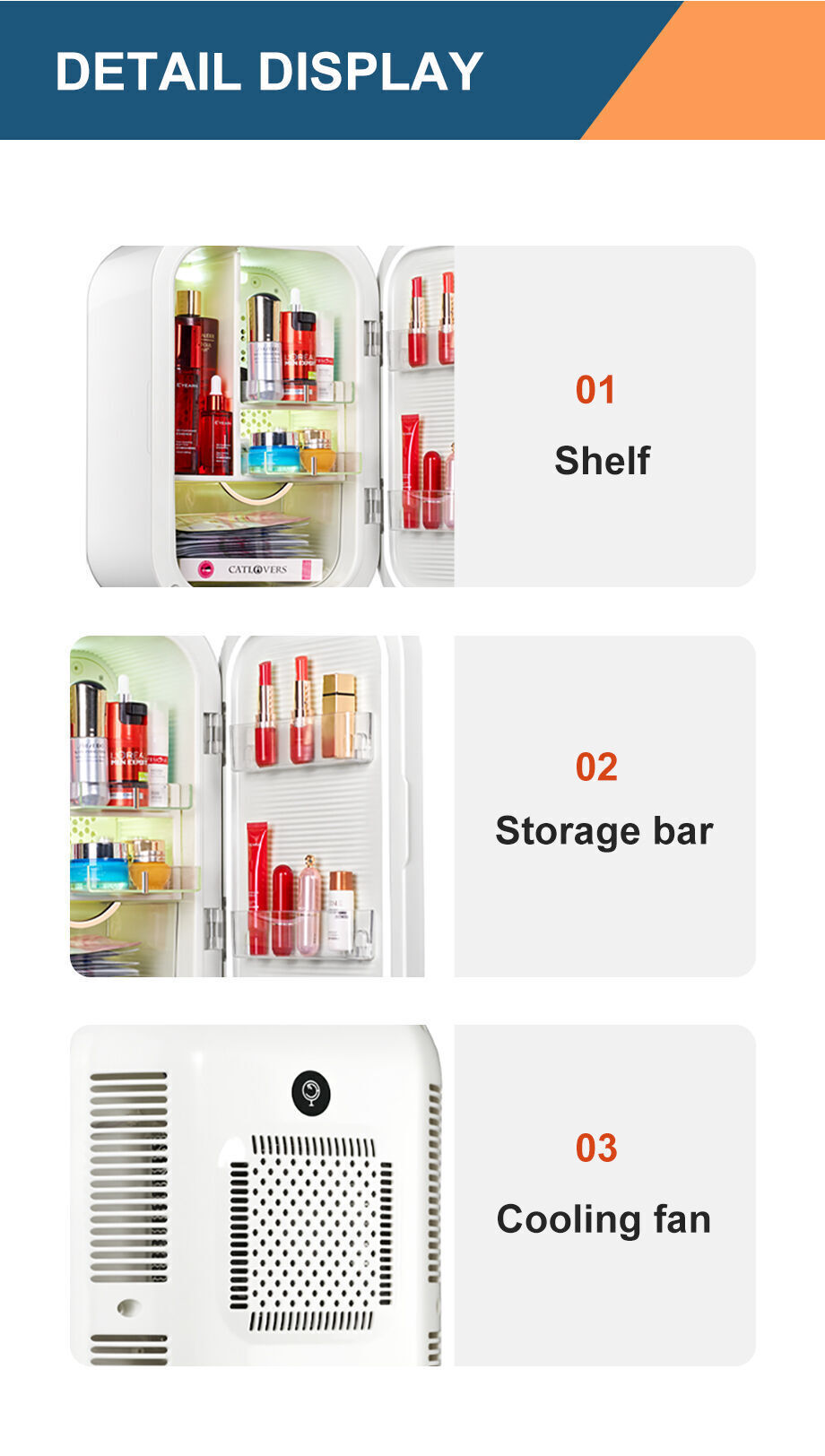 Buy Wholesale China Kemin 15l Beauty Mini Fridge Mini Storage Cosmetics ...
