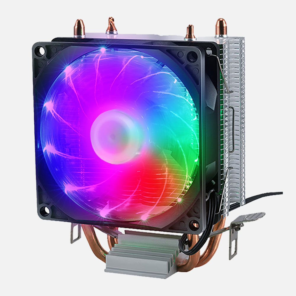 Four Heat Pipe Oem Cpu Cooling Copper Heatsinks Compatible Inter And ...