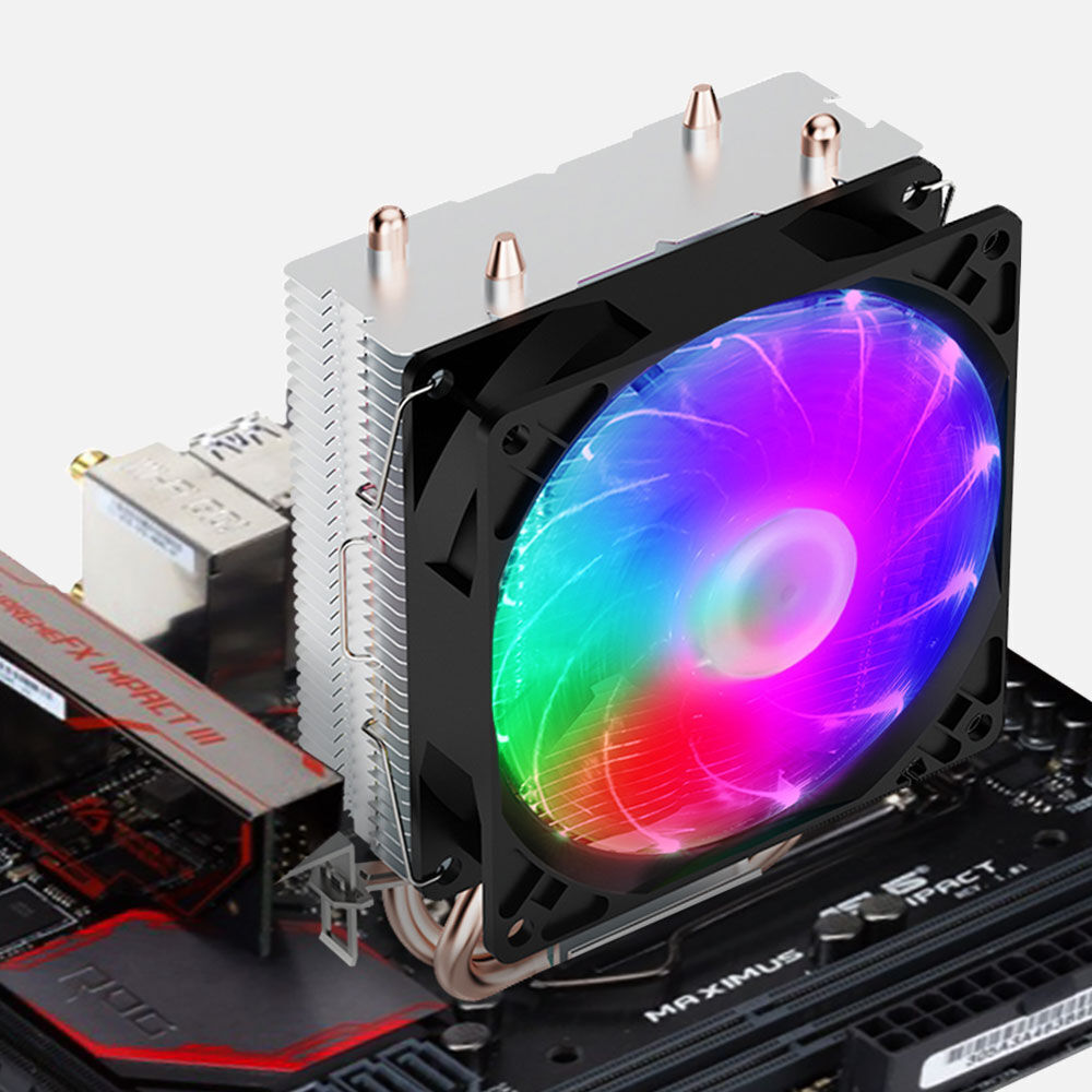 Four Heat Pipe Oem Cpu Cooling Copper Heatsinks Compatible Inter And ...