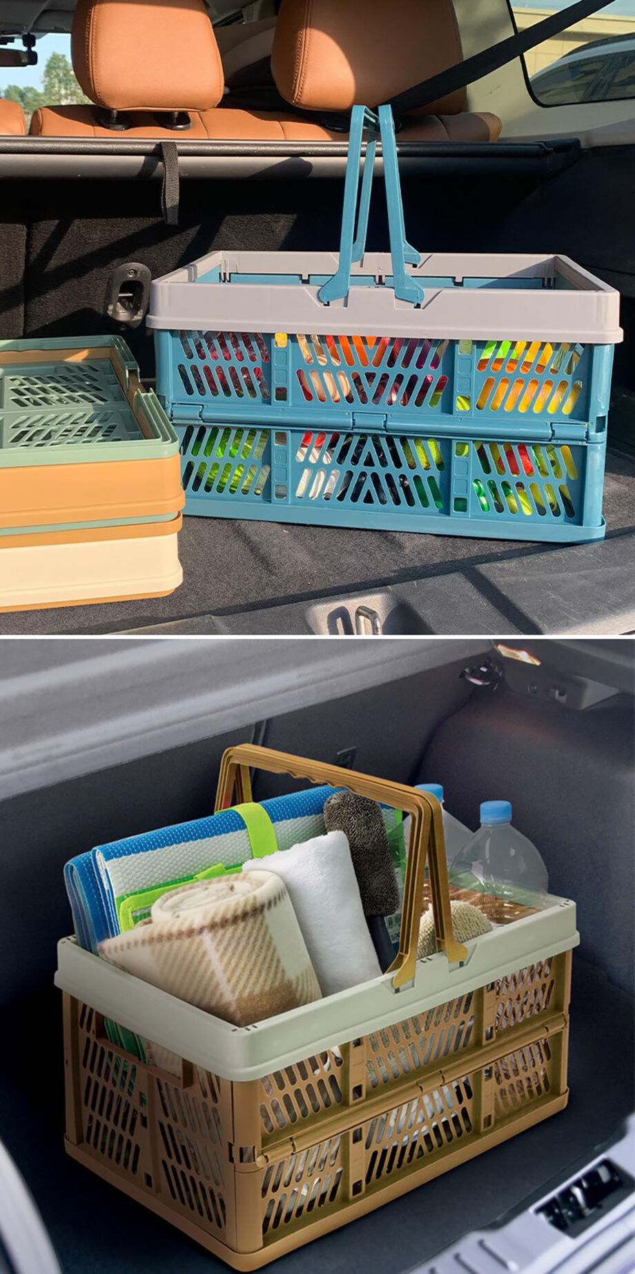 Buy Wholesale China Foldable Plastic Storage Basket Shopping Folding ...