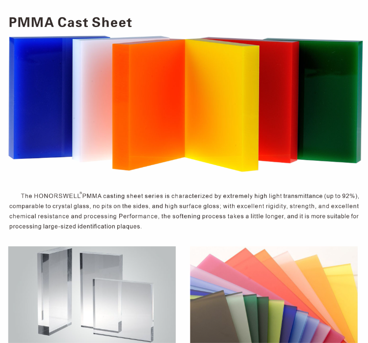 Bulk Buy China Wholesale Custom Clear Colored Matte Pmma Cast Plastic ...