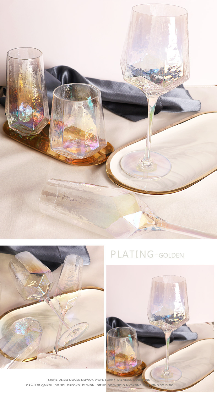 Buy Wholesale China Hammered Colorful Glass, Nordic Retro Crystal ...