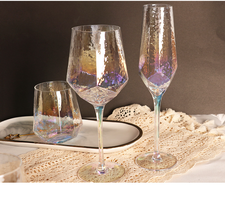 Buy Wholesale China Hammered Colorful Glass, Nordic Retro Crystal ...