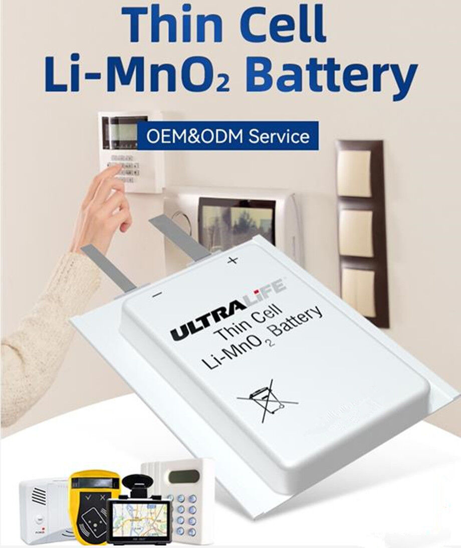 Buy Wholesale China Li-mn Pouch Battery Ultralife Cp074557 3.0v 200mah ...